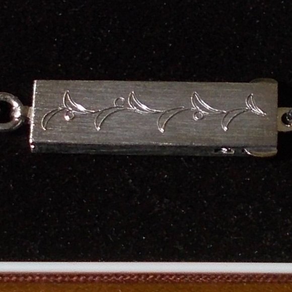 Anson | Accessories | Vtg Anson Silver Brass Twin Lock Fobkeychain In ...